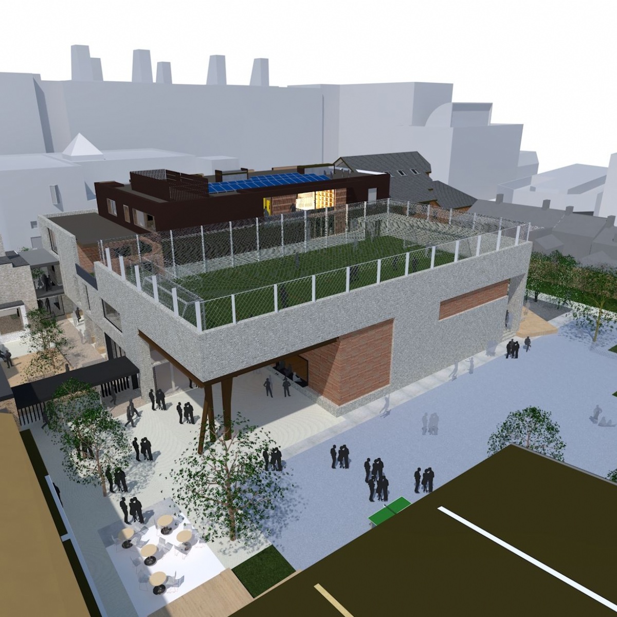 Watch as Sport in the Sky at the Stephen Perse Foundation grows ...