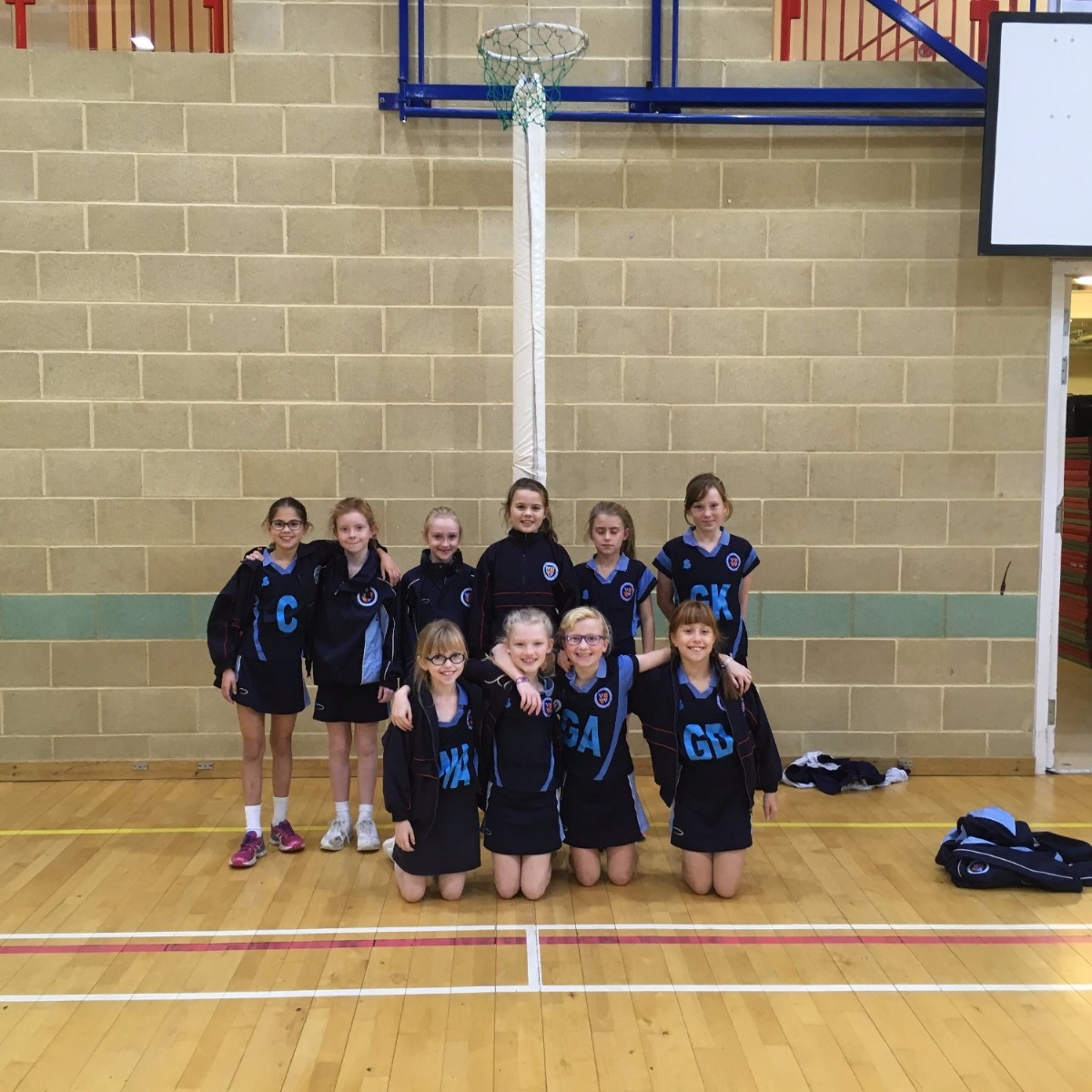 U10 netball win vs St Mary's - Stephen Perse Foundation
