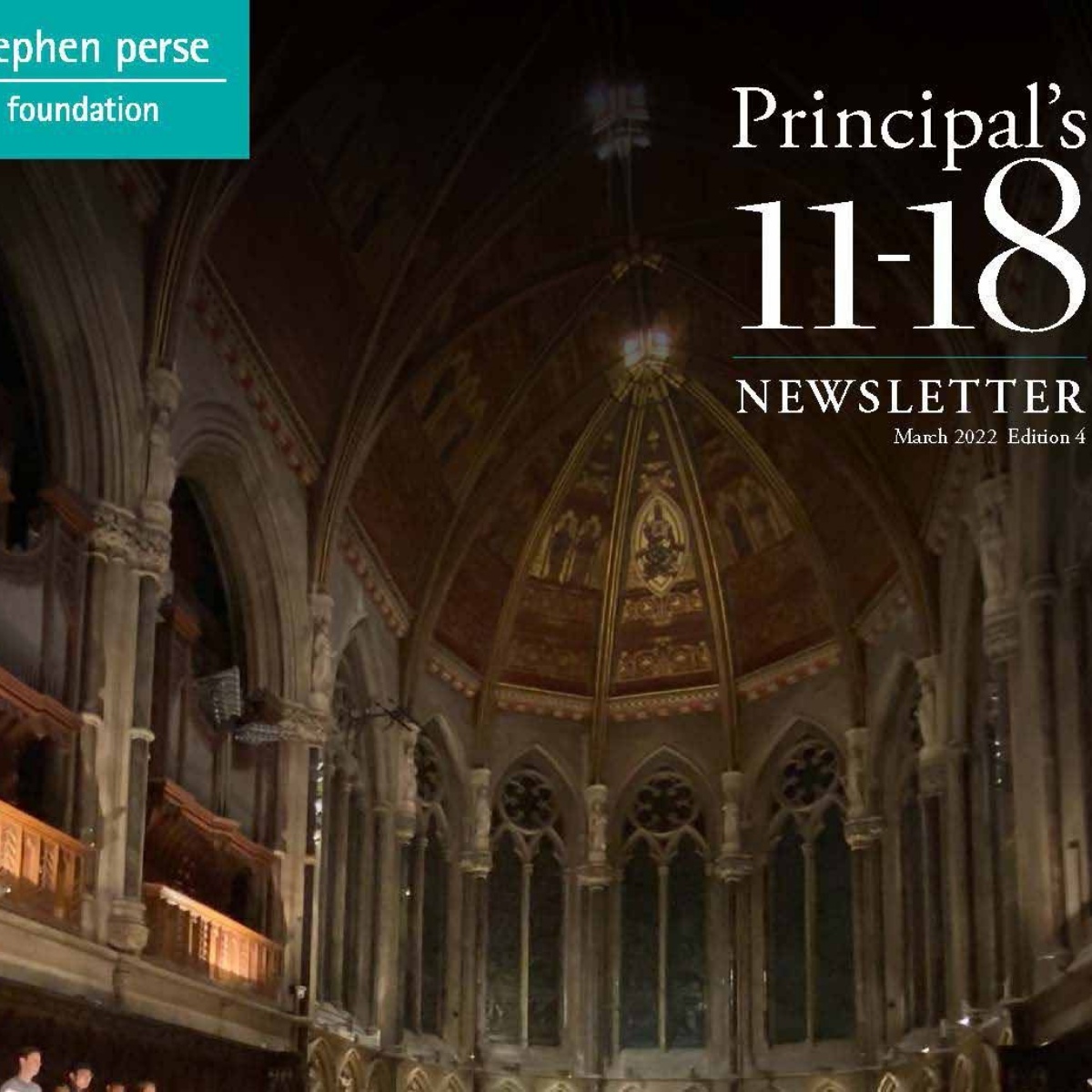 Principal's 11-18 Newsletter - March 2022 - Stephen Perse Foundation
