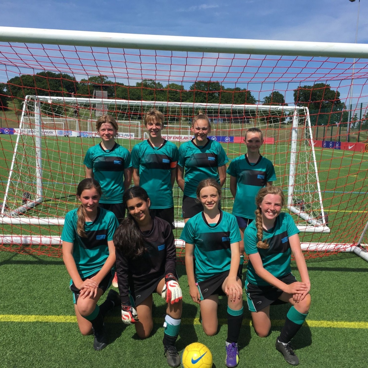 U13 Girls Football Team’s third place at the ISFA 7-a-side National ...