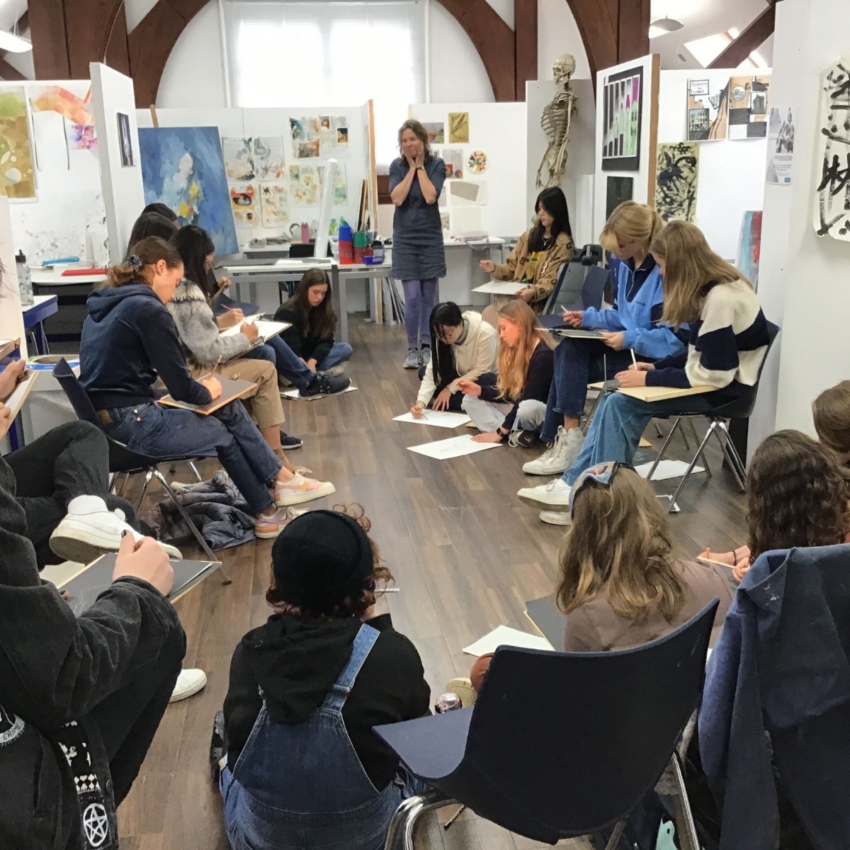 Figure Drawing Workshops - Stephen Perse Foundation